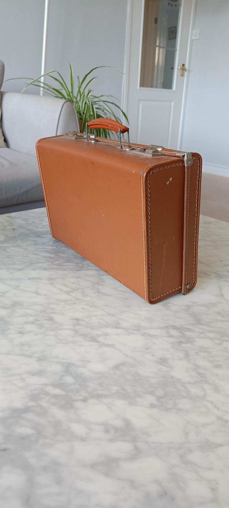 Antique Travel Suitcase Small Luggage Brand Design Fashion Decor - Etsy