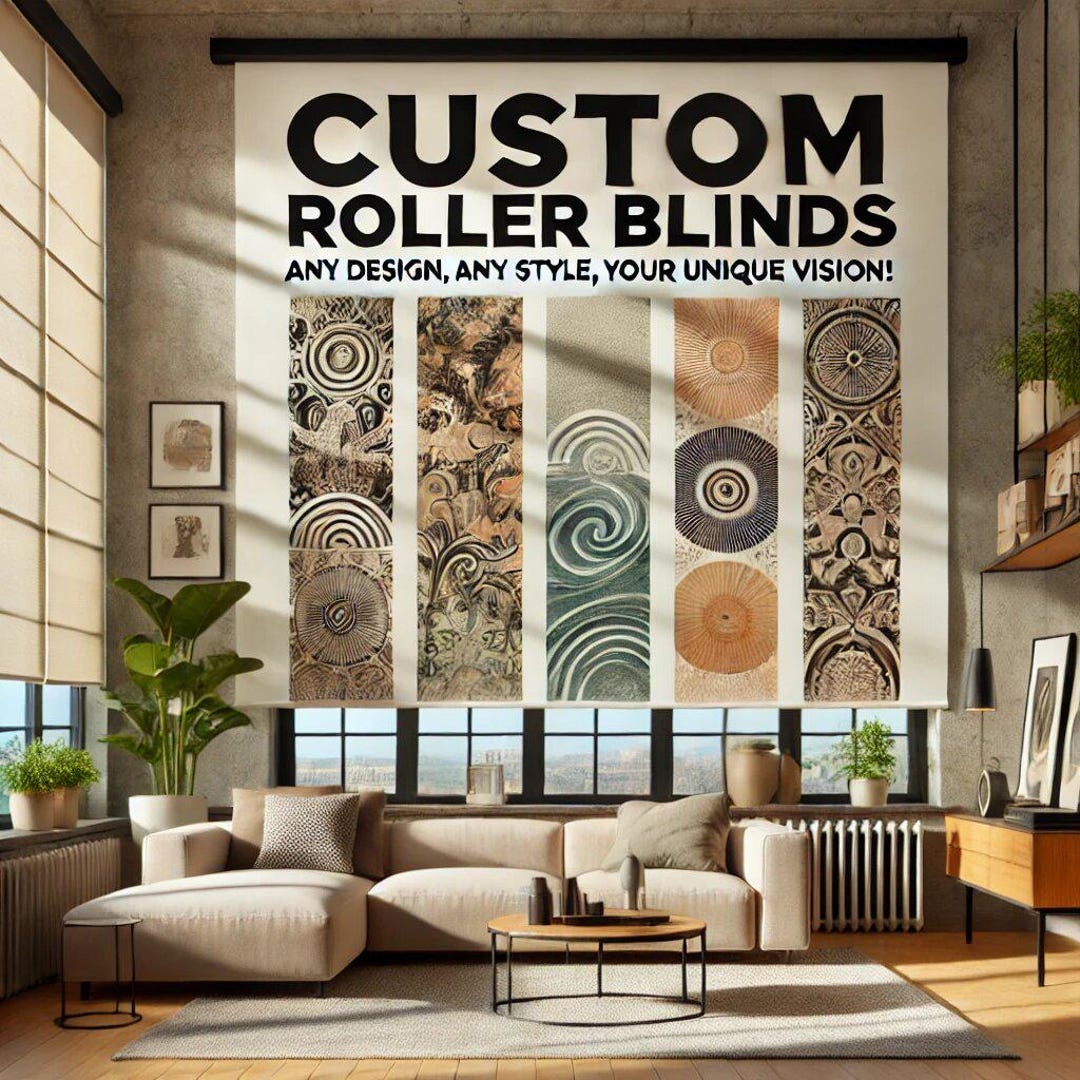 Custom-made Blinds Created From Your Own Files! Send Us Your Design ...