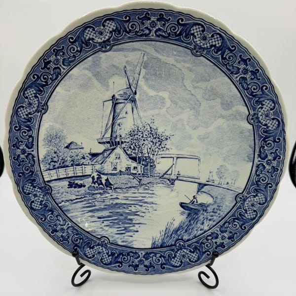 Sphinx Delft Plate - Etsy