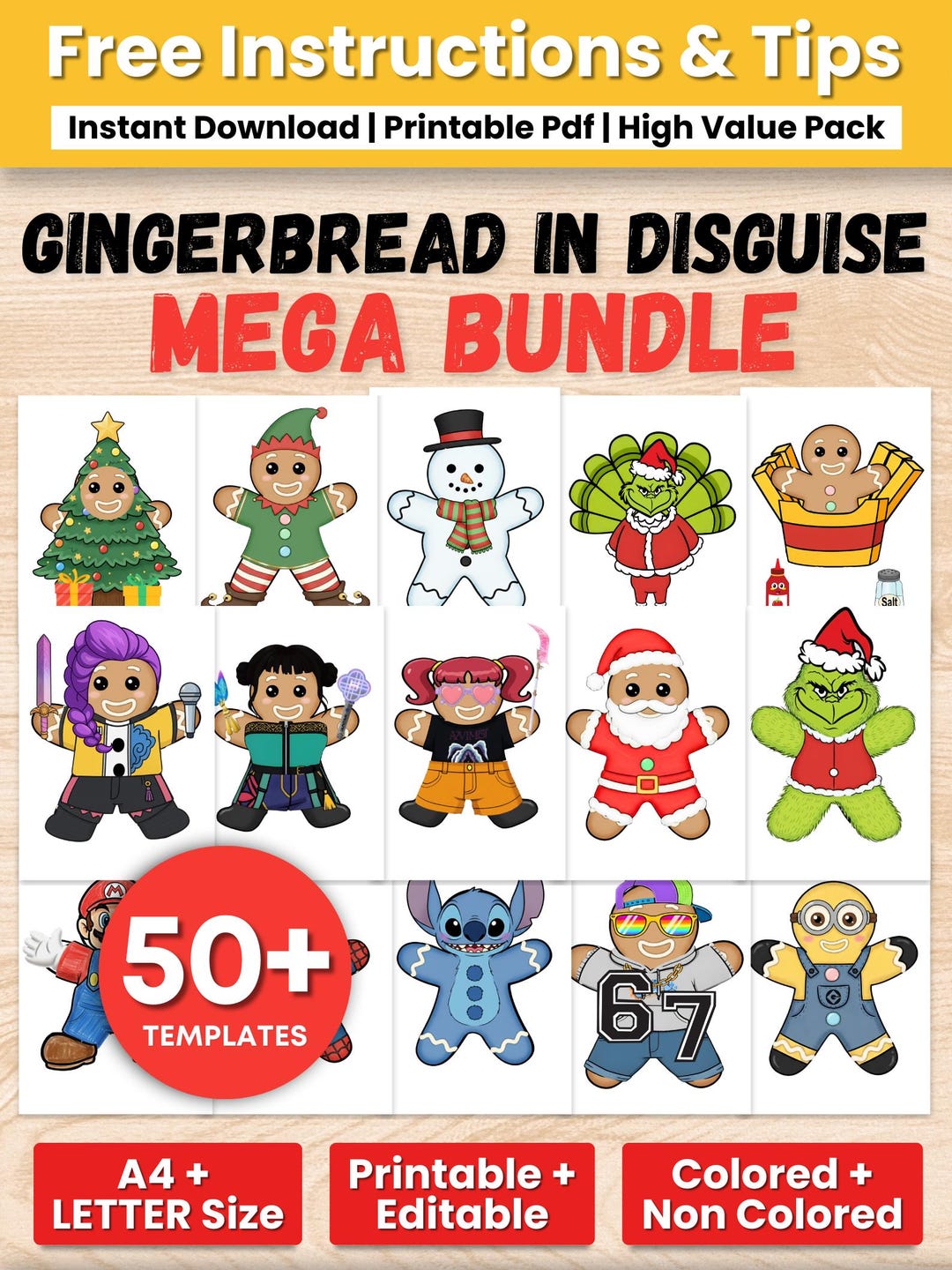 Disguise a Gingerbread Man, Christmas Disguise, Gingerbread Man in ...