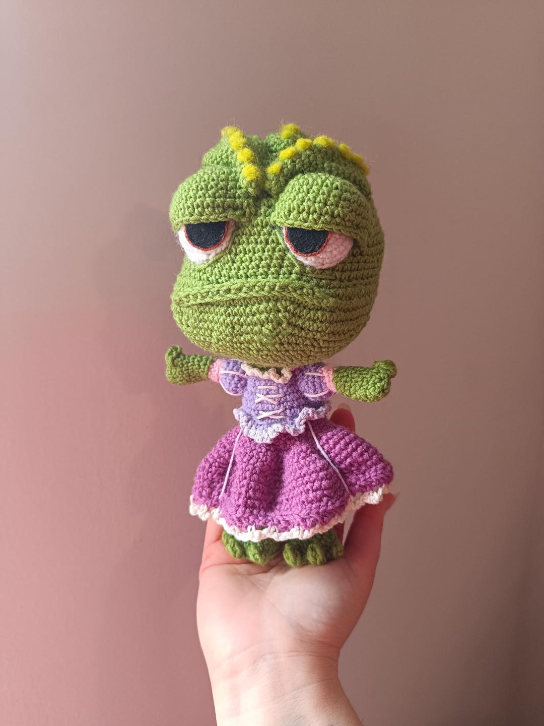 Pascal Rapunzel Amigurumi - Etsy