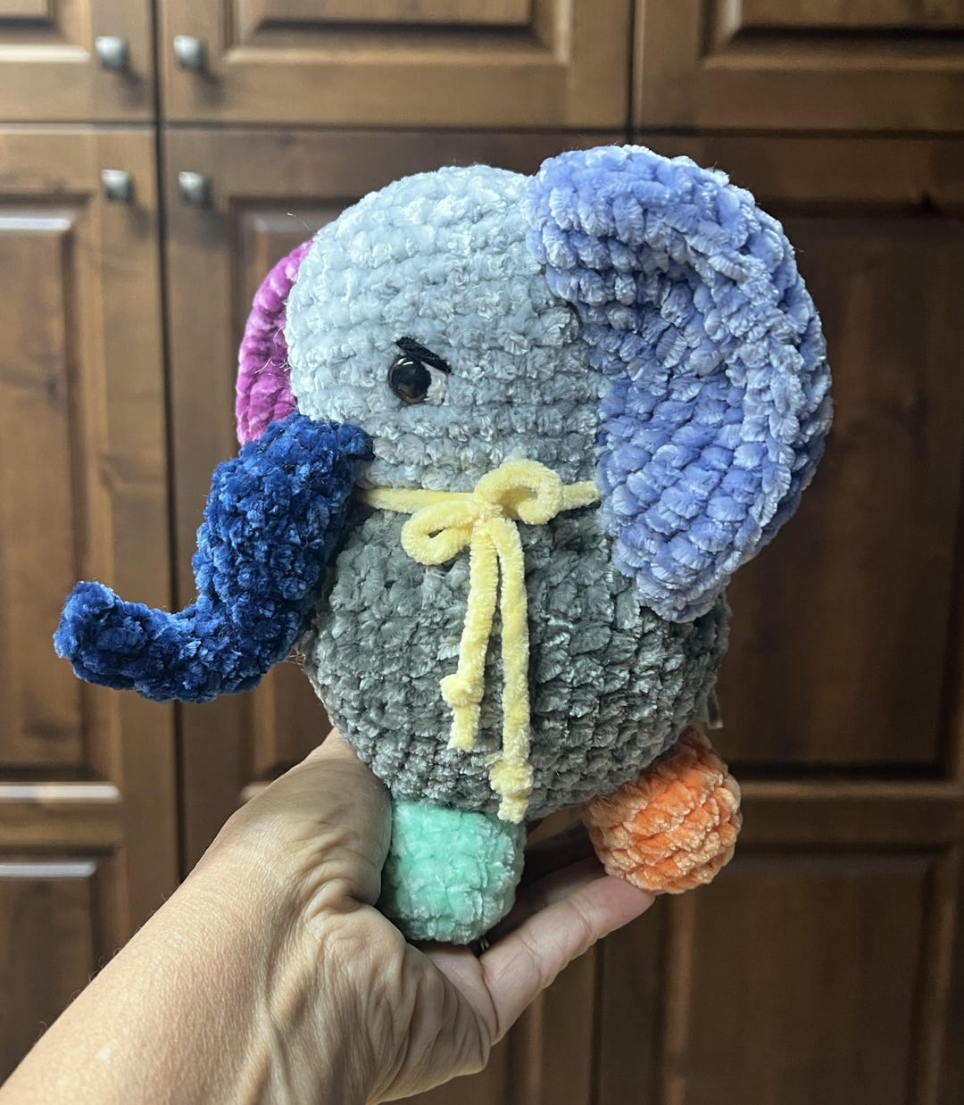 01-SMALL ELEPHANT crochet - Etsy
