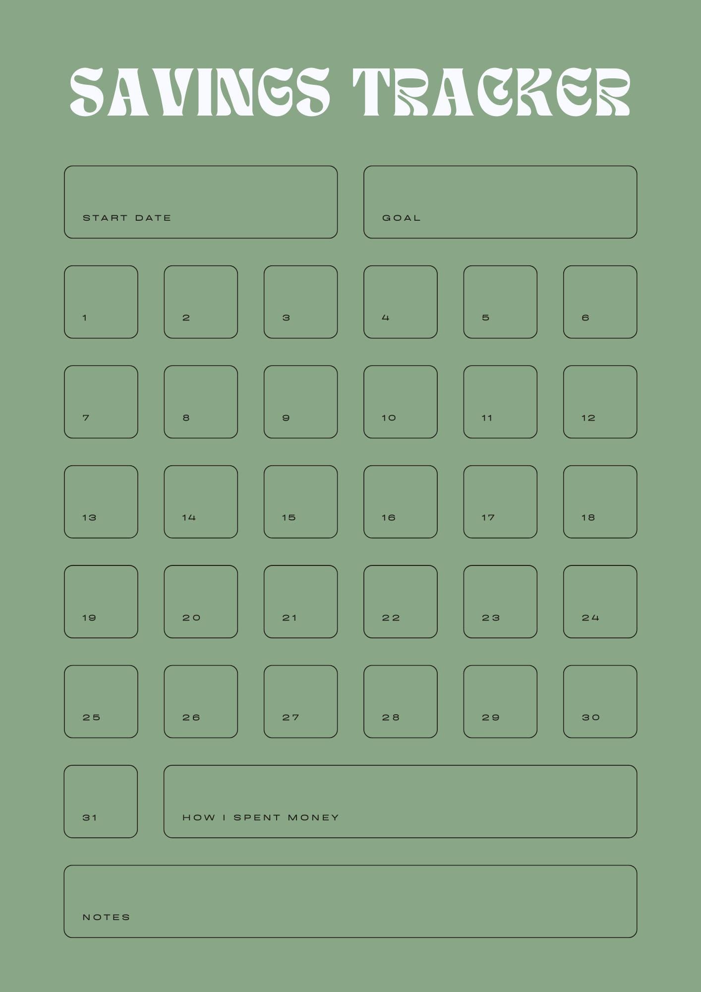 2025 Calendar Monthly Budget Money Tracker and Fitness Planner All in ...