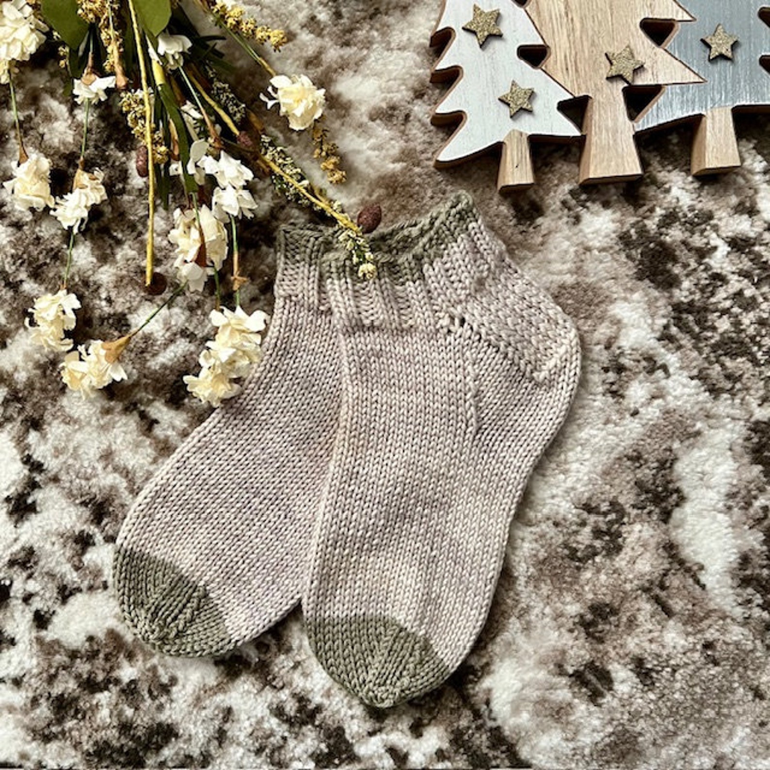 KNITTING PATTERN - the Breck Worsted Socks Knitting Pattern, Sock ...