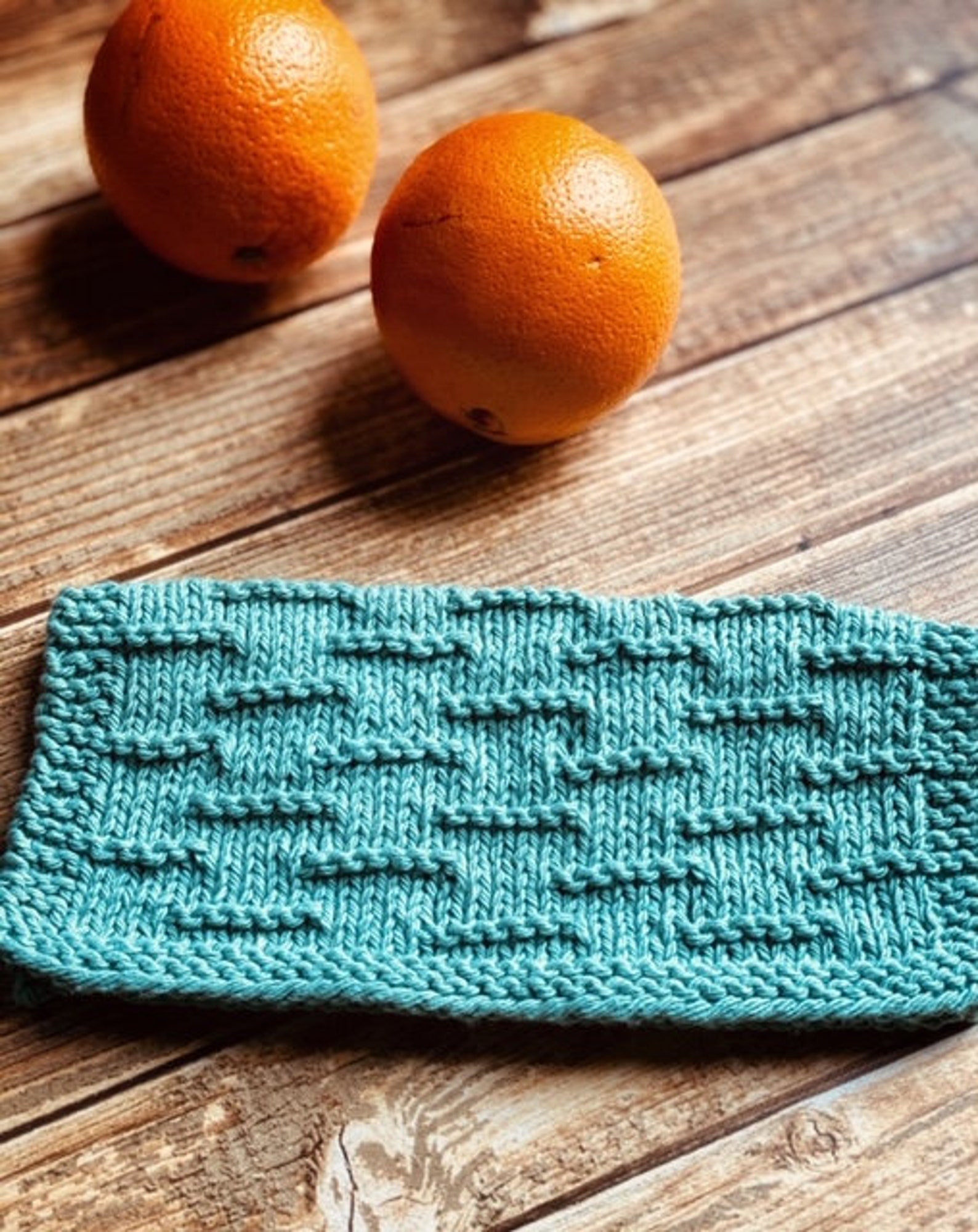 KNITTING PATTERN Fence Me in Dishcloth Knit Dishcloth - Etsy