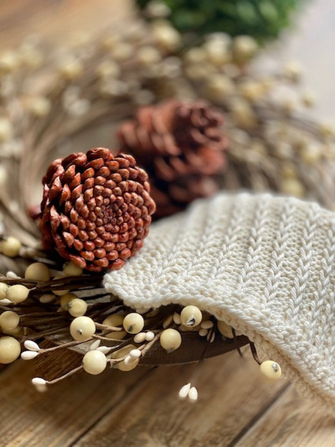 KNITTING PATTERN - Fields and Furrows Dishcloth, Knit Dishcloth Pattern ...