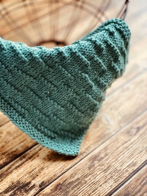 KNITTING PATTERN Fence Me In Dishcloth Knit Dishcloth | Etsy