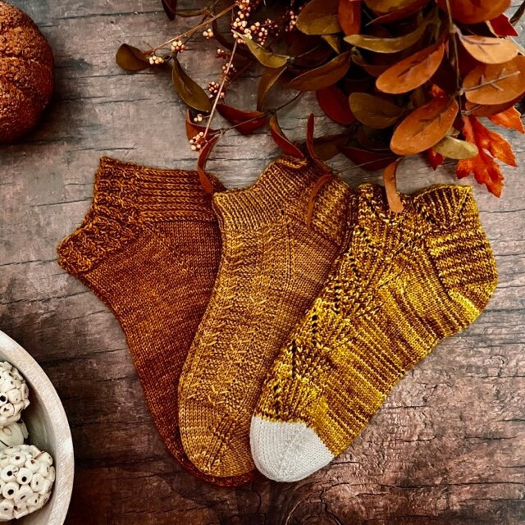 KNITTING PATTERN - Simply Stylish Sock Set, the Carly Socks, the Harper ...
