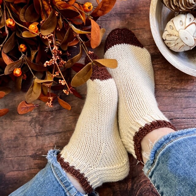 KNITTING PATTERN the Easy DK Shortie Sock Set Knitting - Etsy