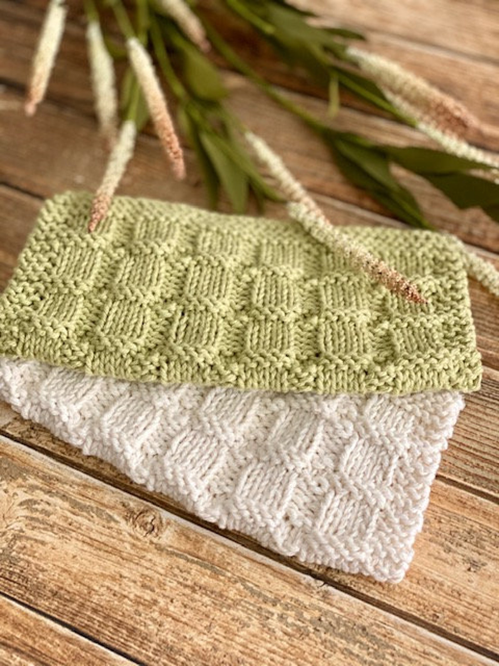 KNITTING PATTERN - Roll Out the Barrels Dishcloth, Knit Dishcloth ...