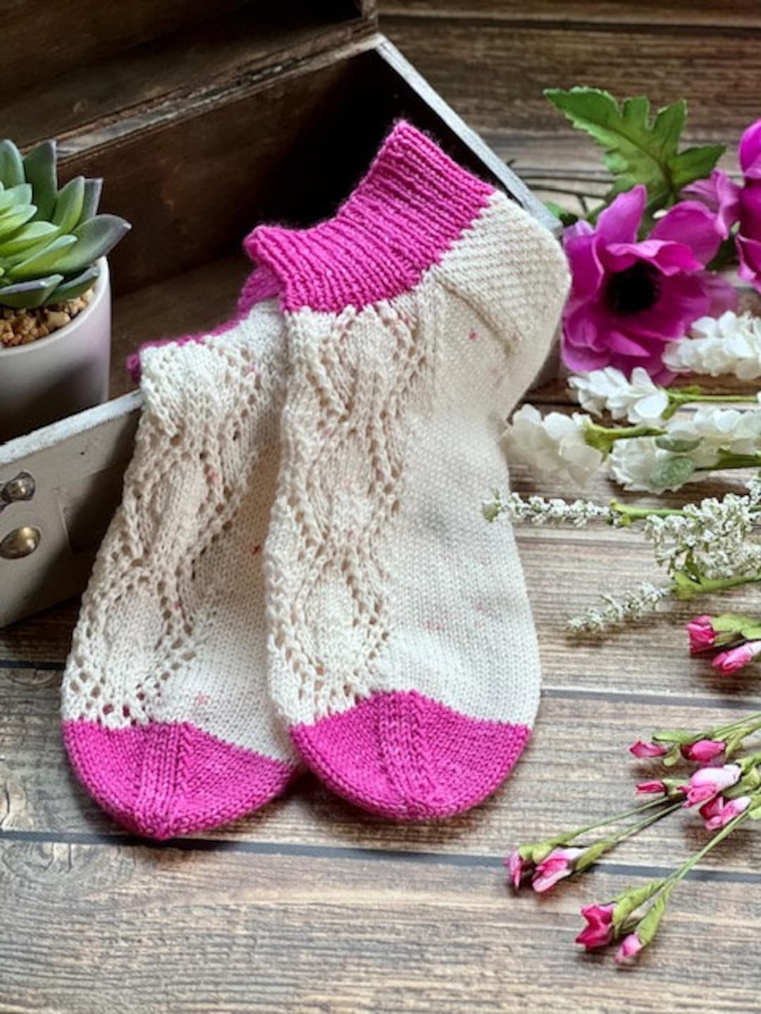 KNITTING PATTERN - Cake Pop Socks Knitting Pattern, Sock Pattern ...