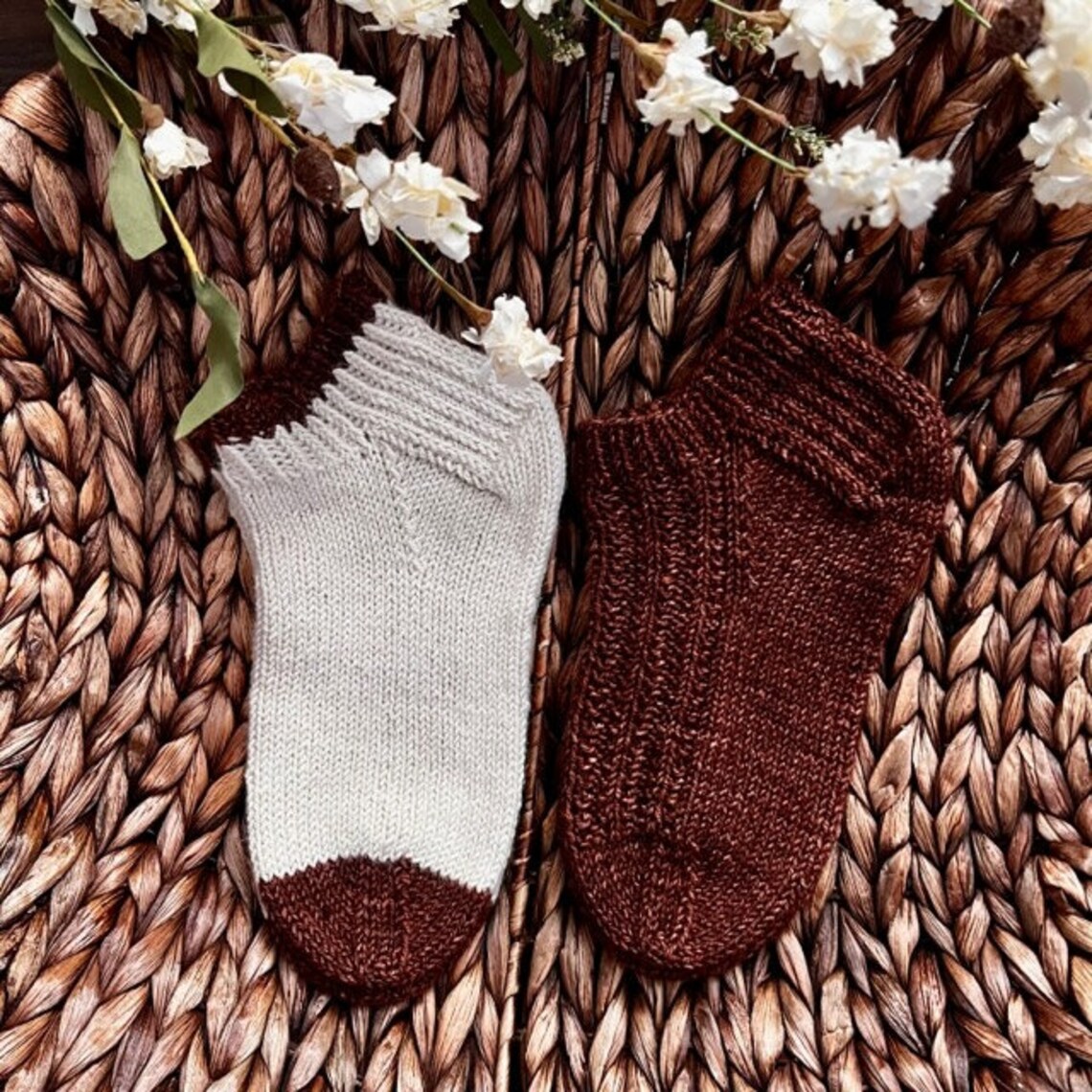 KNITTING PATTERN the Easy DK Shortie Sock Set Knitting - Etsy
