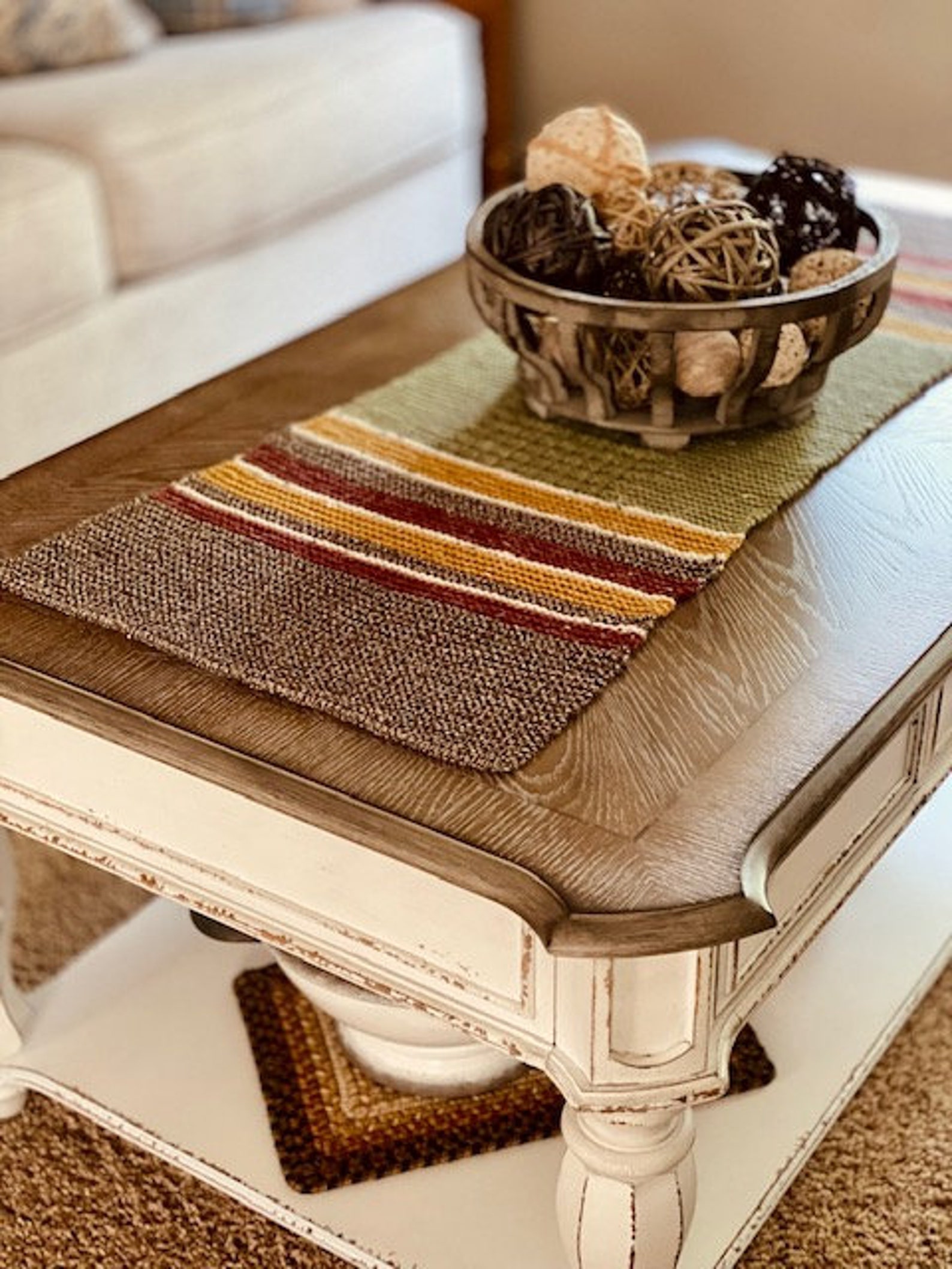 KNITTING PATTERN the Oakley Knitted Table Runner Knitted - Etsy