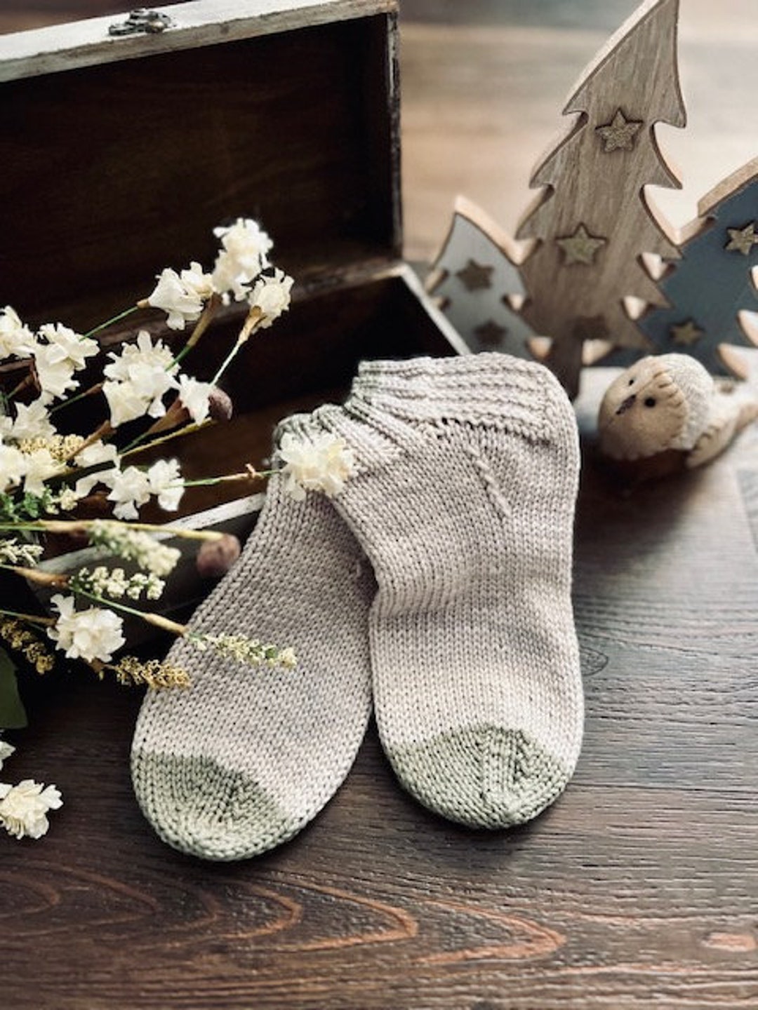 KNITTING PATTERN - the Breck Worsted Socks Knitting Pattern, Sock ...