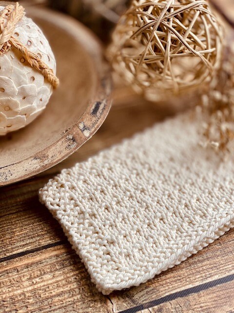 KNITTING PATTERN Chelsea Dishcloth Knit Dishcloth Pattern | Etsy