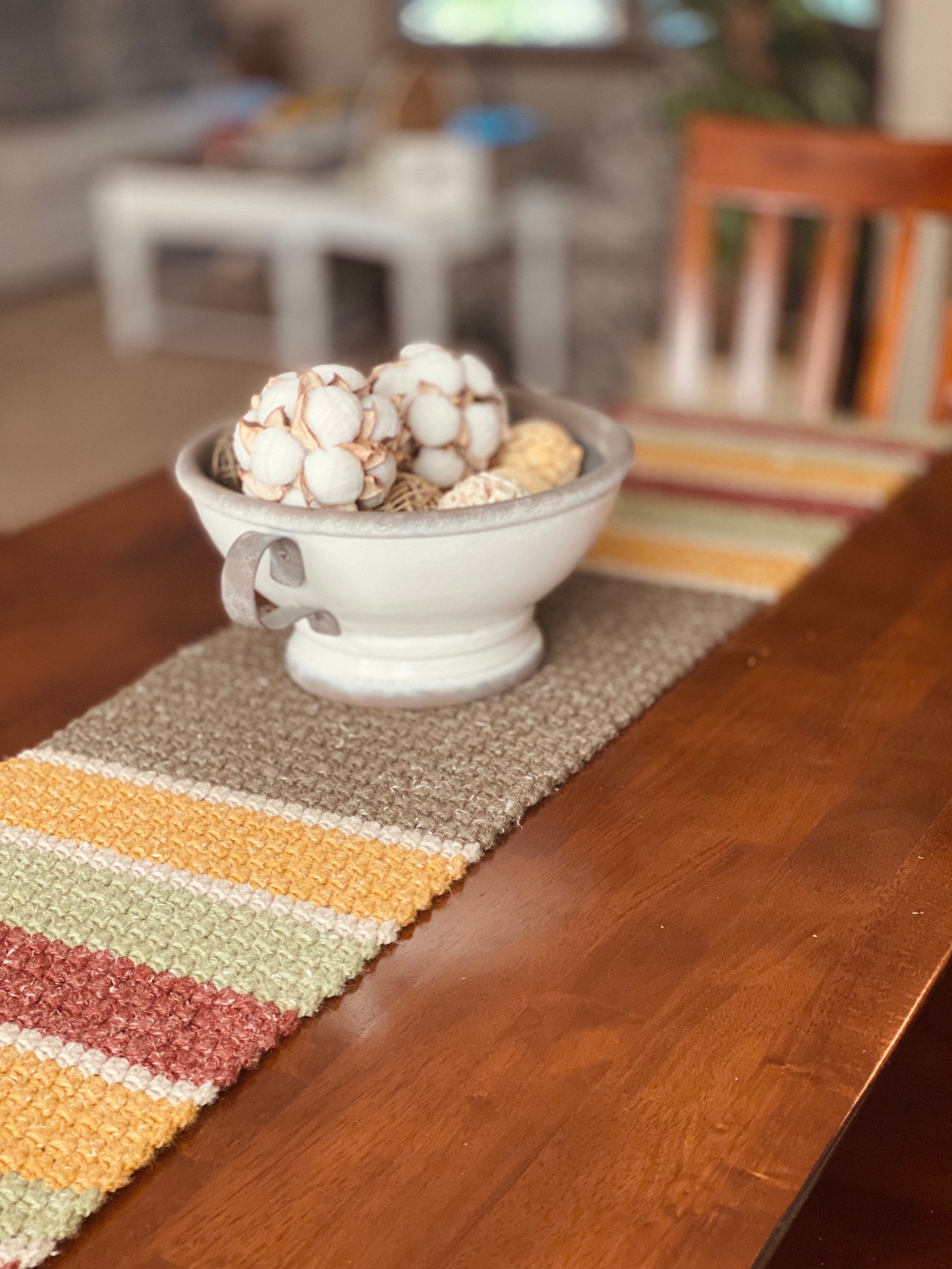 CROCHET PATTERN - Plantation Table Runner, Crochet Home Pattern ...