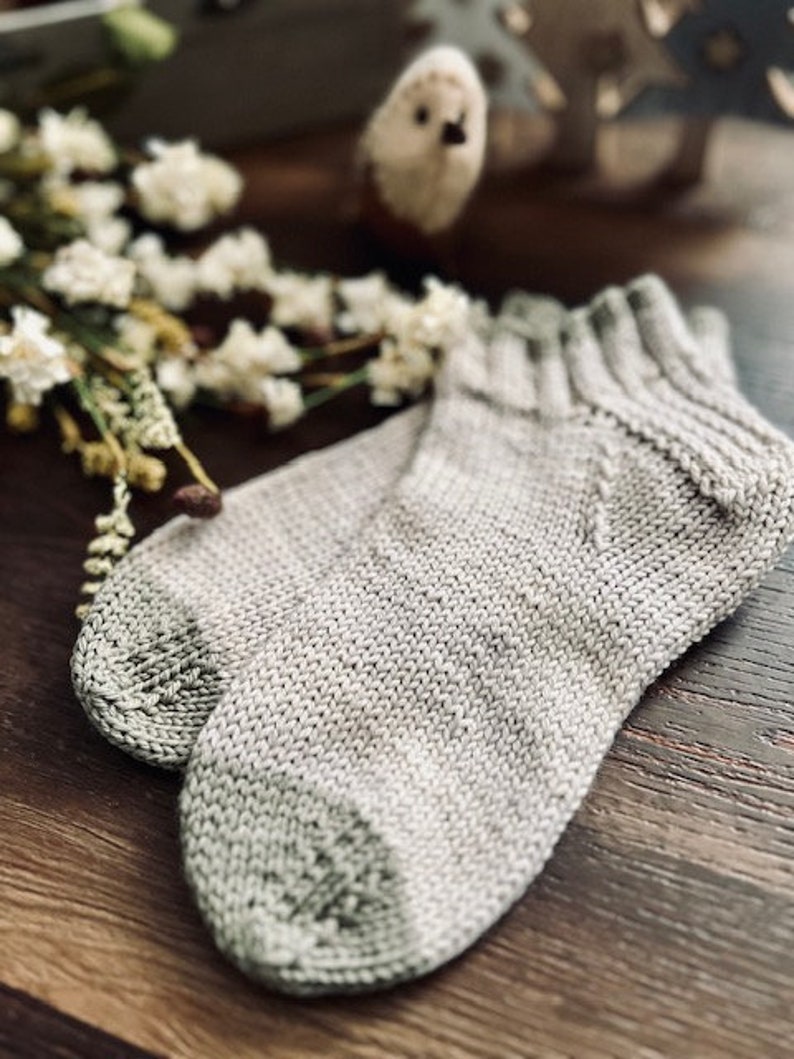 KNITTING PATTERN - the Breck Worsted Socks Knitting Pattern, Sock ...