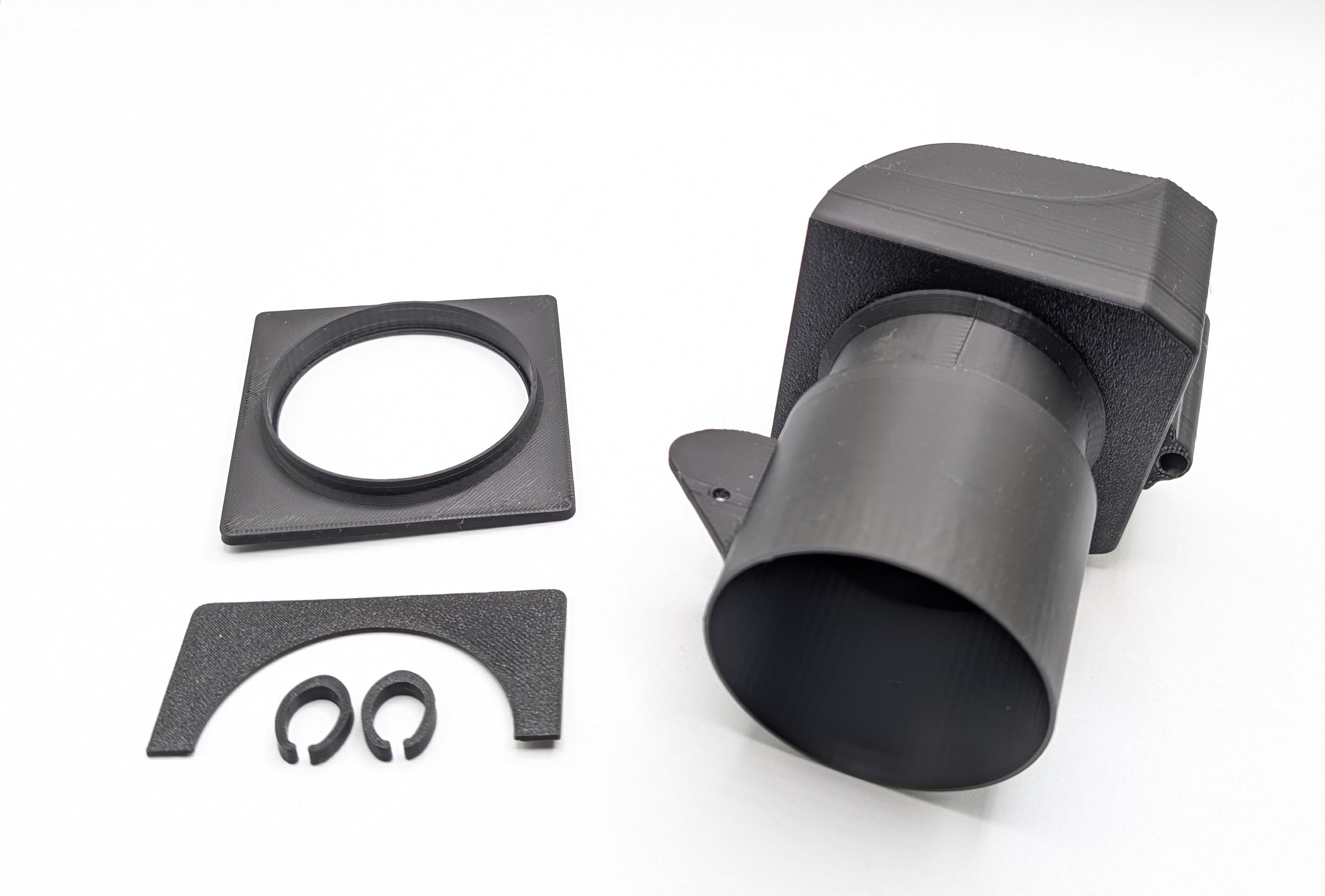 Improved: Seestar S50 Dew-it-all Dew Shield and Lens Hood, 2 Piece ...