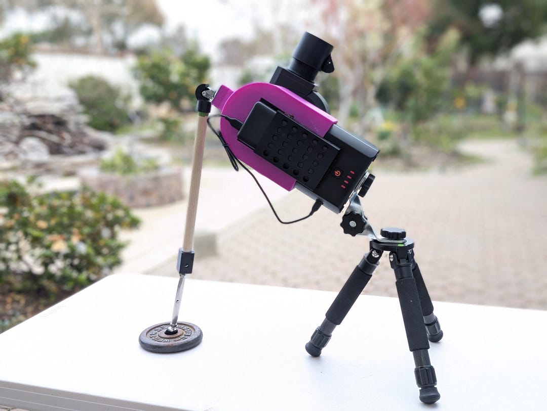 Eq-it-all Stable Equatorial Mount for Seestar S50 at All Latitudes ...
