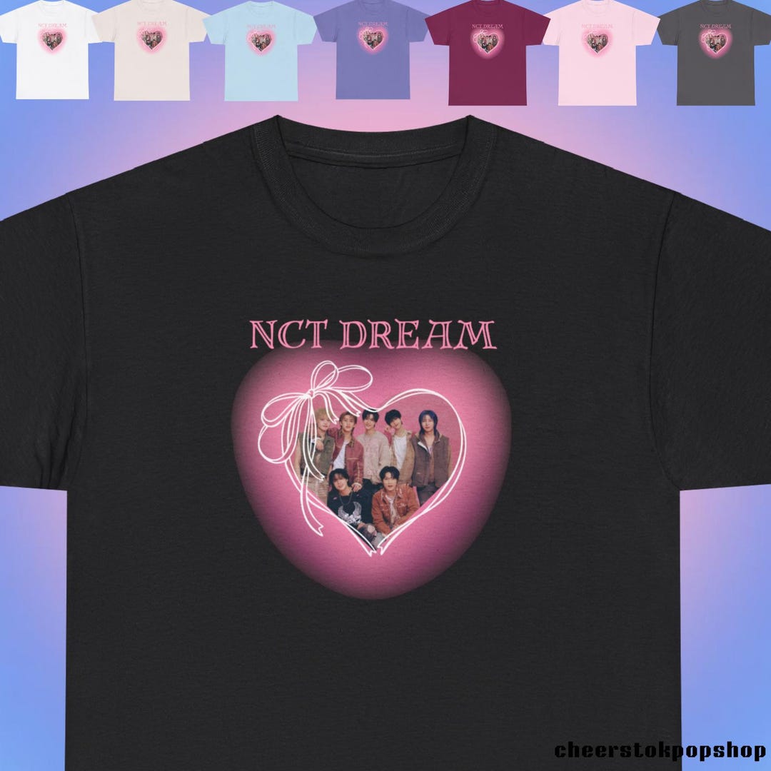 NCT Dream Shirt, Nct Dream Members Shirt, Nct Dream Concert Shirt, Gift ...