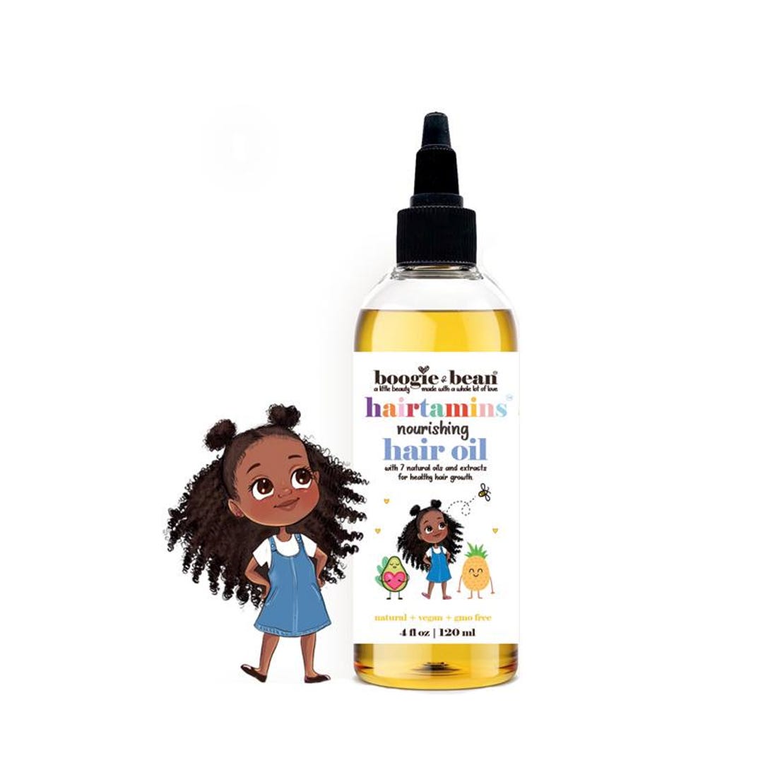 Kids Hair Oil, Hairtamins Nourishing Hair Oil for Infants and Toddlers ...