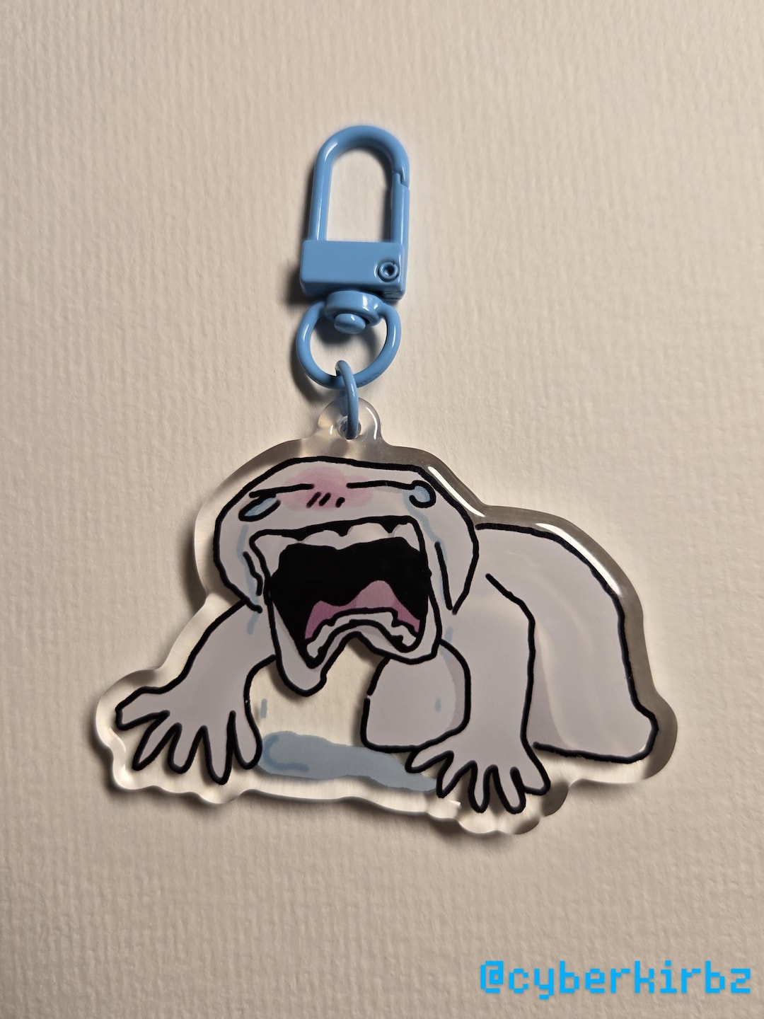 Devastated Reaction Meme Keychain - Etsy