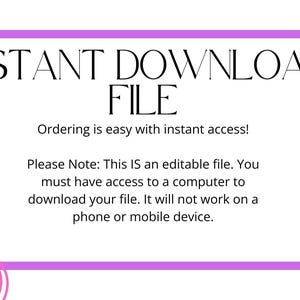 Editable Teaching Portfolio Template- Printable Word Document- INSTANT ...