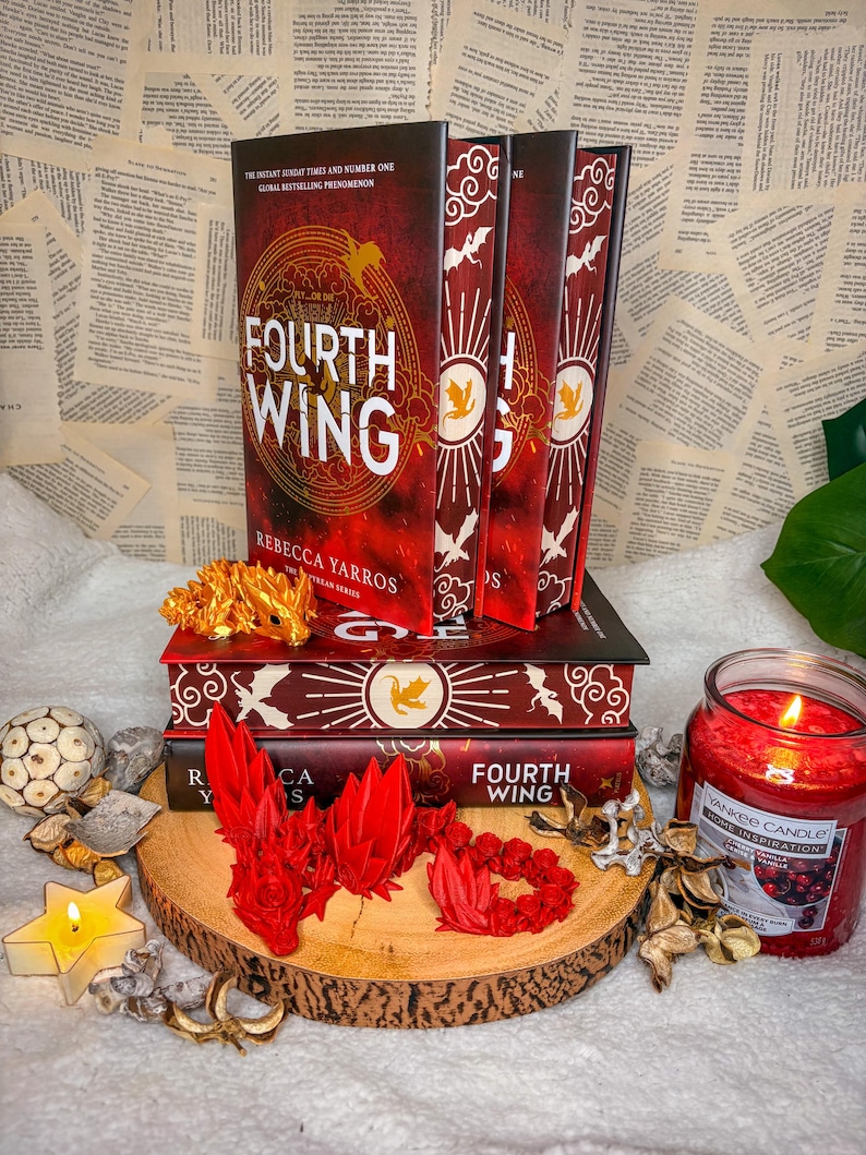 Fourth Wing UK Holiday Edition Sprayed Edges - Etsy Australia