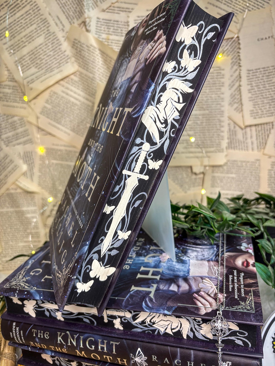 The Knight and the Moth - Custom Sprayed Edges | Fantasy Books ...