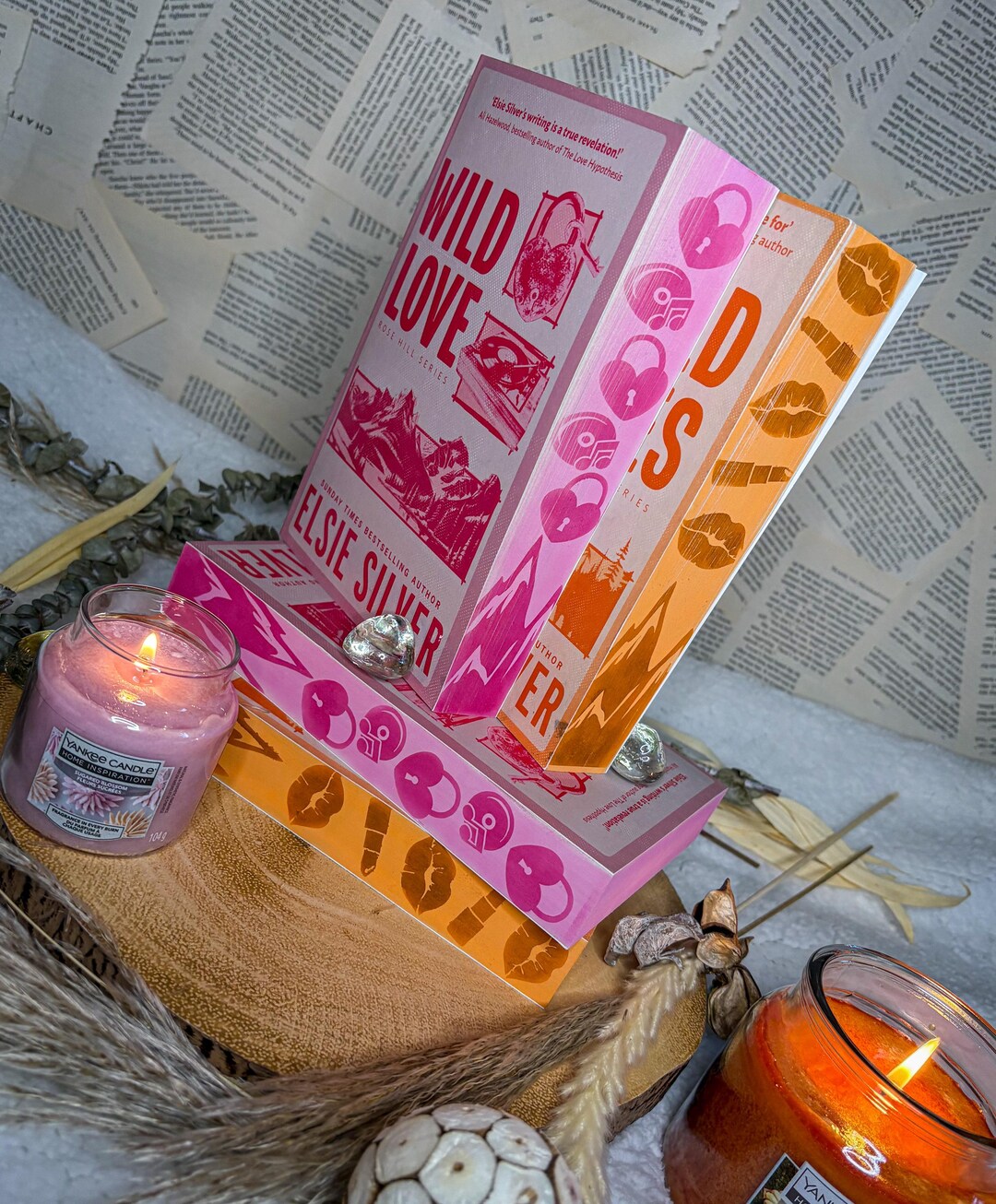 Wild Love/ Wild Eyes Elsie Silver Custom Sprayed Edges - Etsy UK