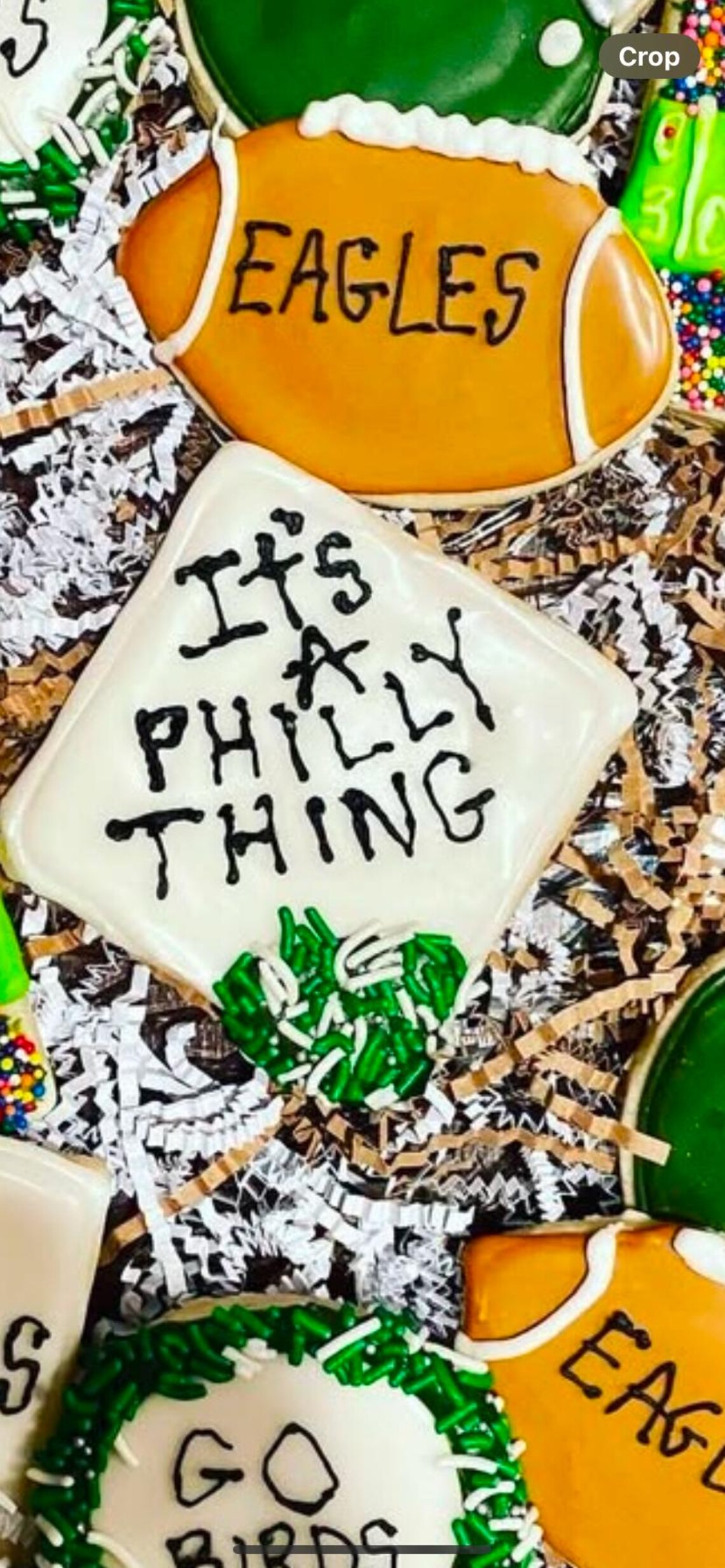 Eagles Theme Decorated Sugar Cookies - 1 Dozen - Etsy