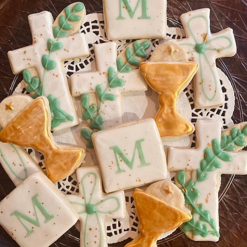 Communion Cookies - Etsy