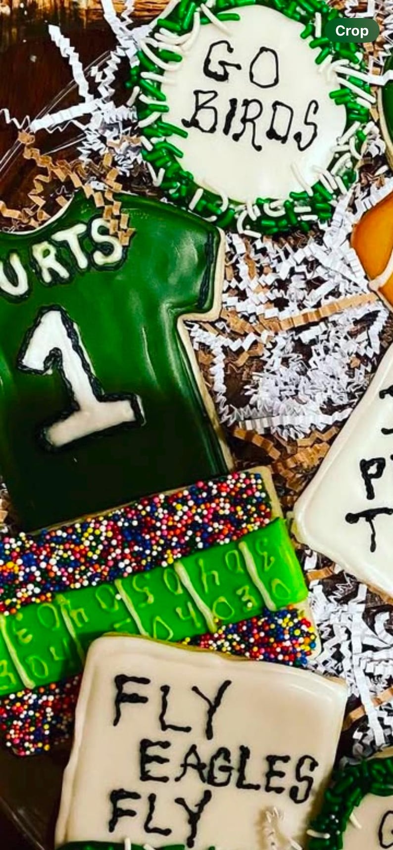 Eagles Theme Decorated Sugar Cookies - 1 Dozen - Etsy