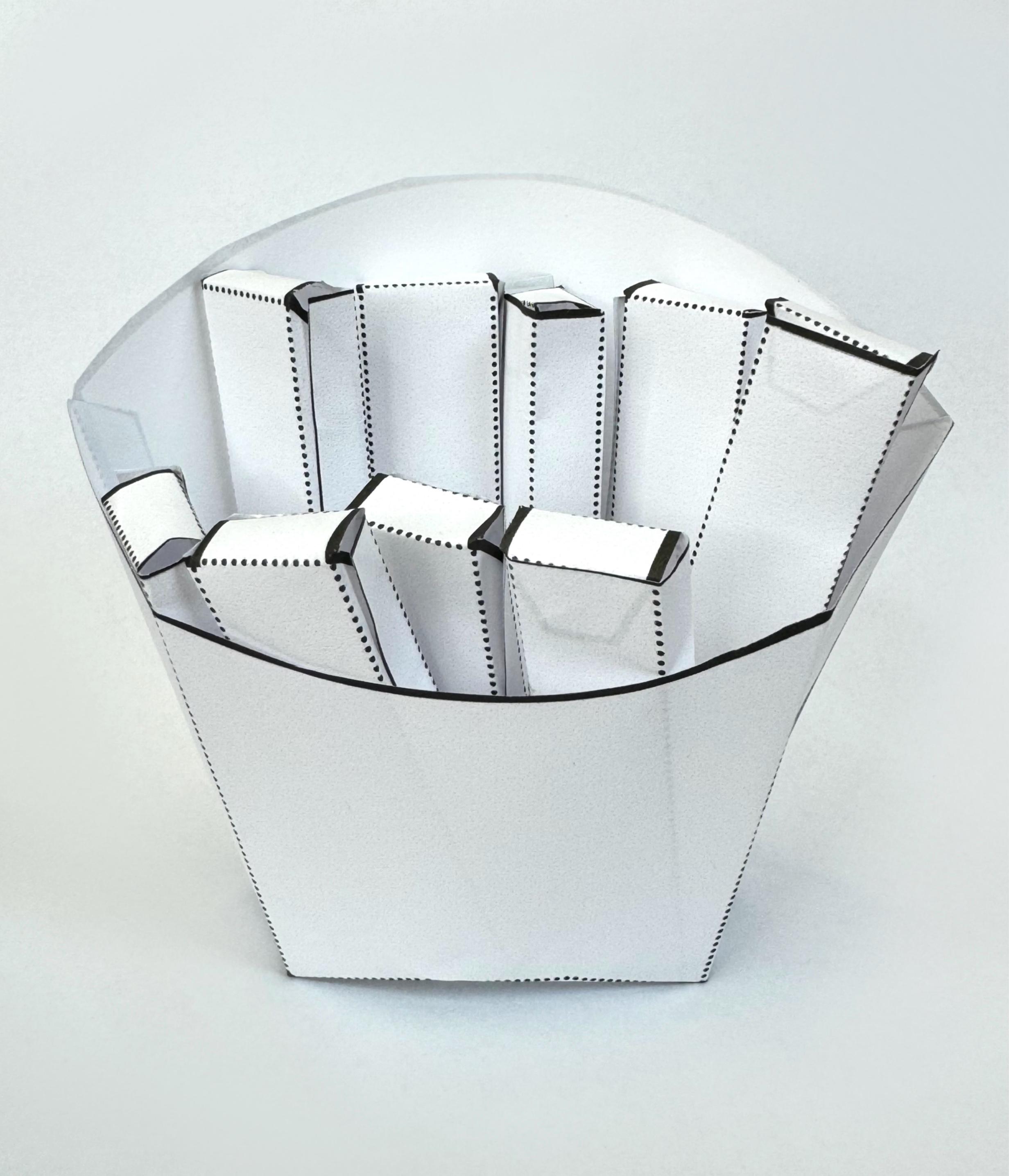 DIY Paper French Fries Template PDF - Etsy