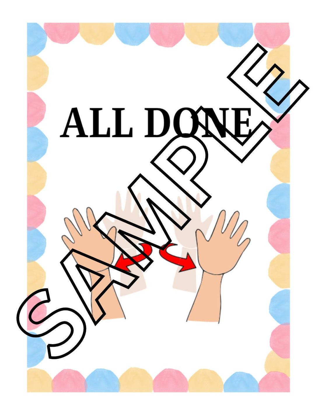 Baby/toddler ASL Signs - Etsy