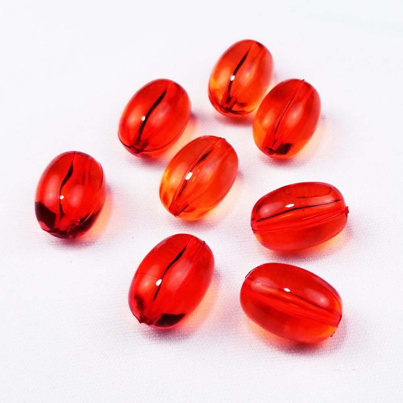 Oval Plastic Beads - Etsy