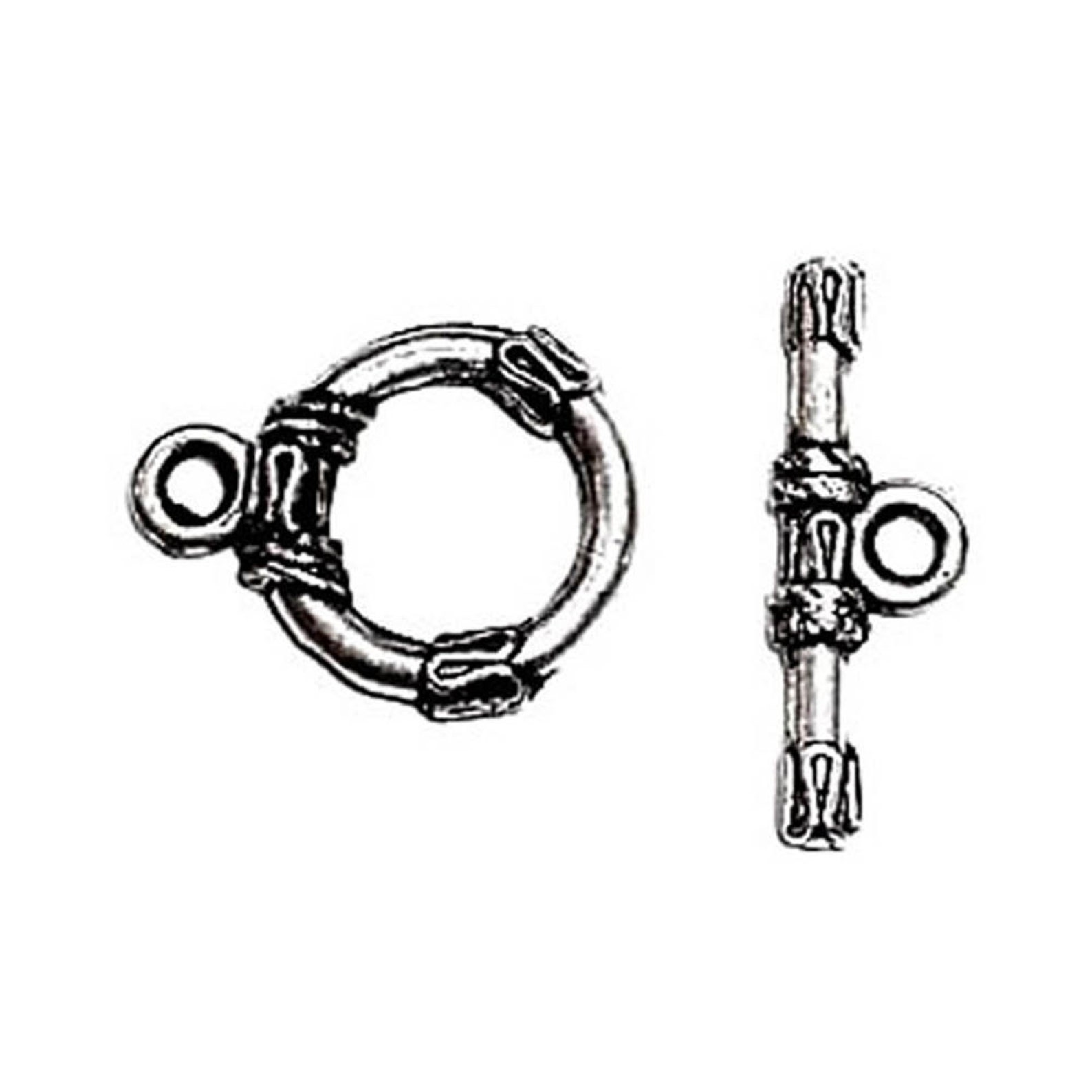 3 TOGGLE TYPES: 13mm - 14mm; 12sets - 72sets Silver Metal Toggle Types ...