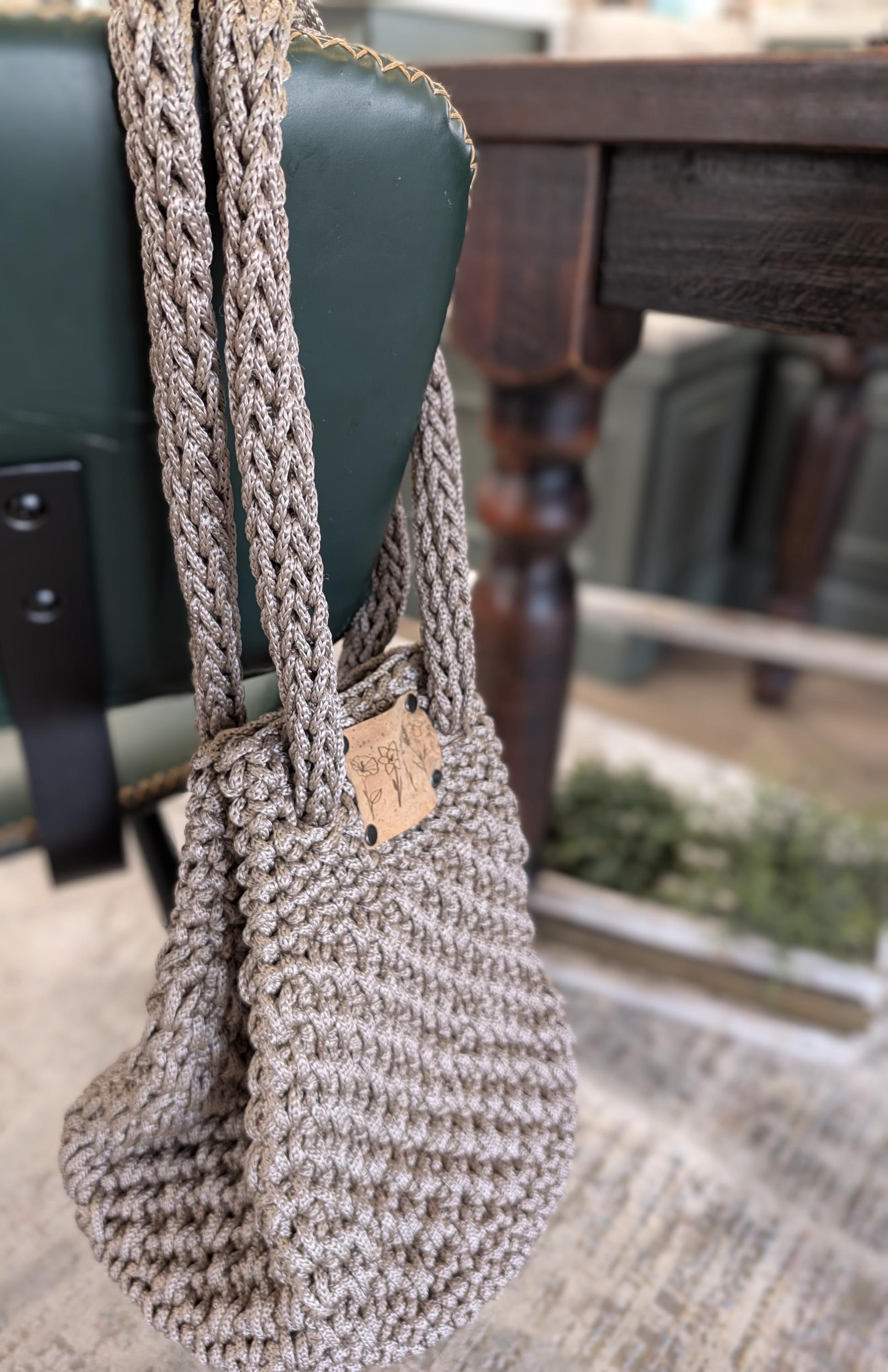 Beautiful Handmade Crochet Purse, Gift for Her, Durable Shoulder Bag ...