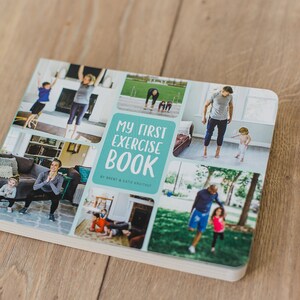 My First Exercise Board Book - Etsy