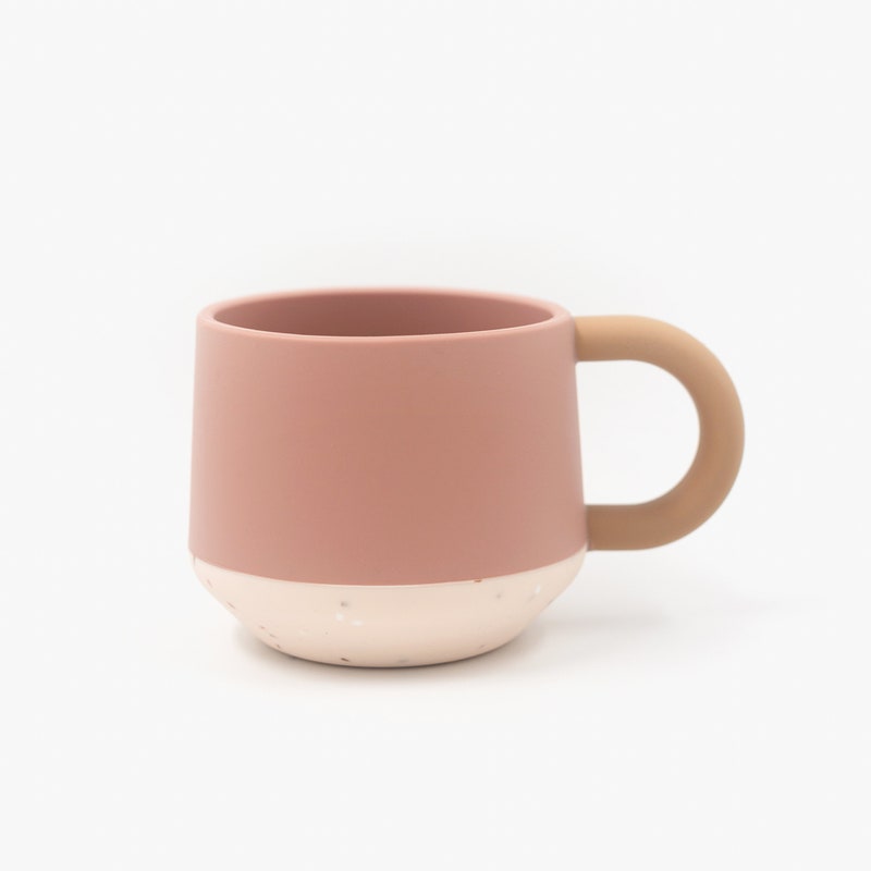 Color Block Mugs - Etsy