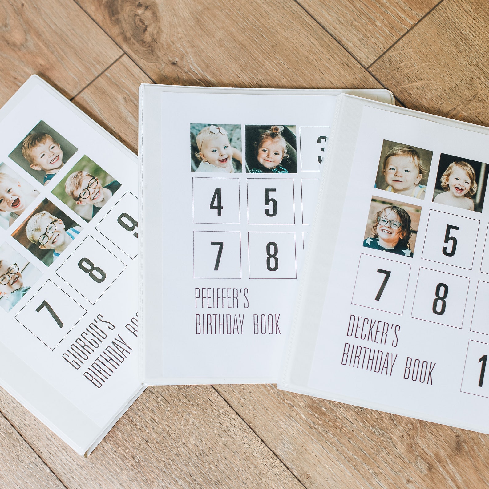 The Birthday Book Printable PDF - Etsy