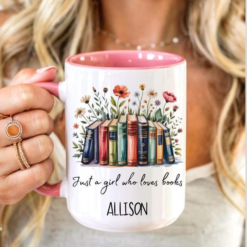 Book Lover Mug - Etsy