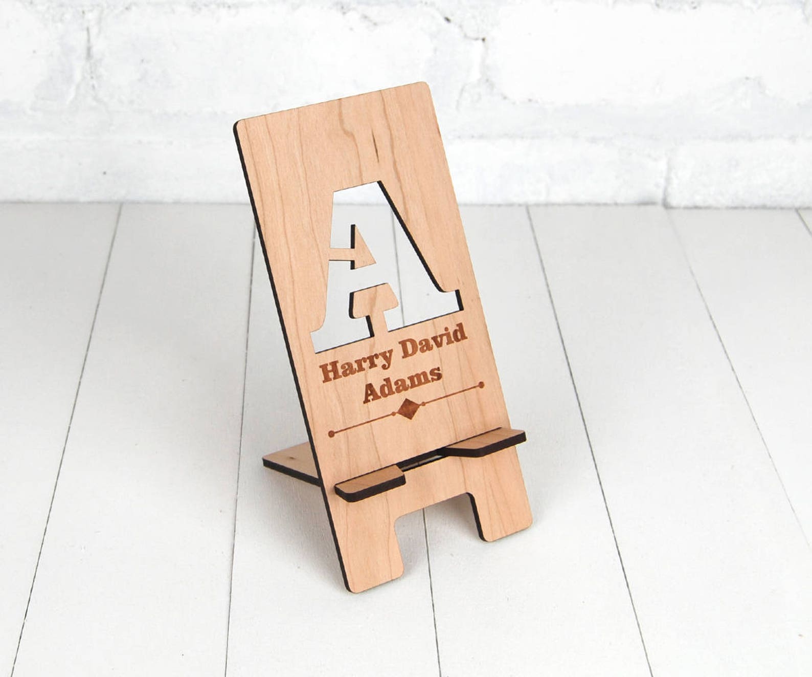 Personalised Docking Station Electronic Stand Wooden | Etsy