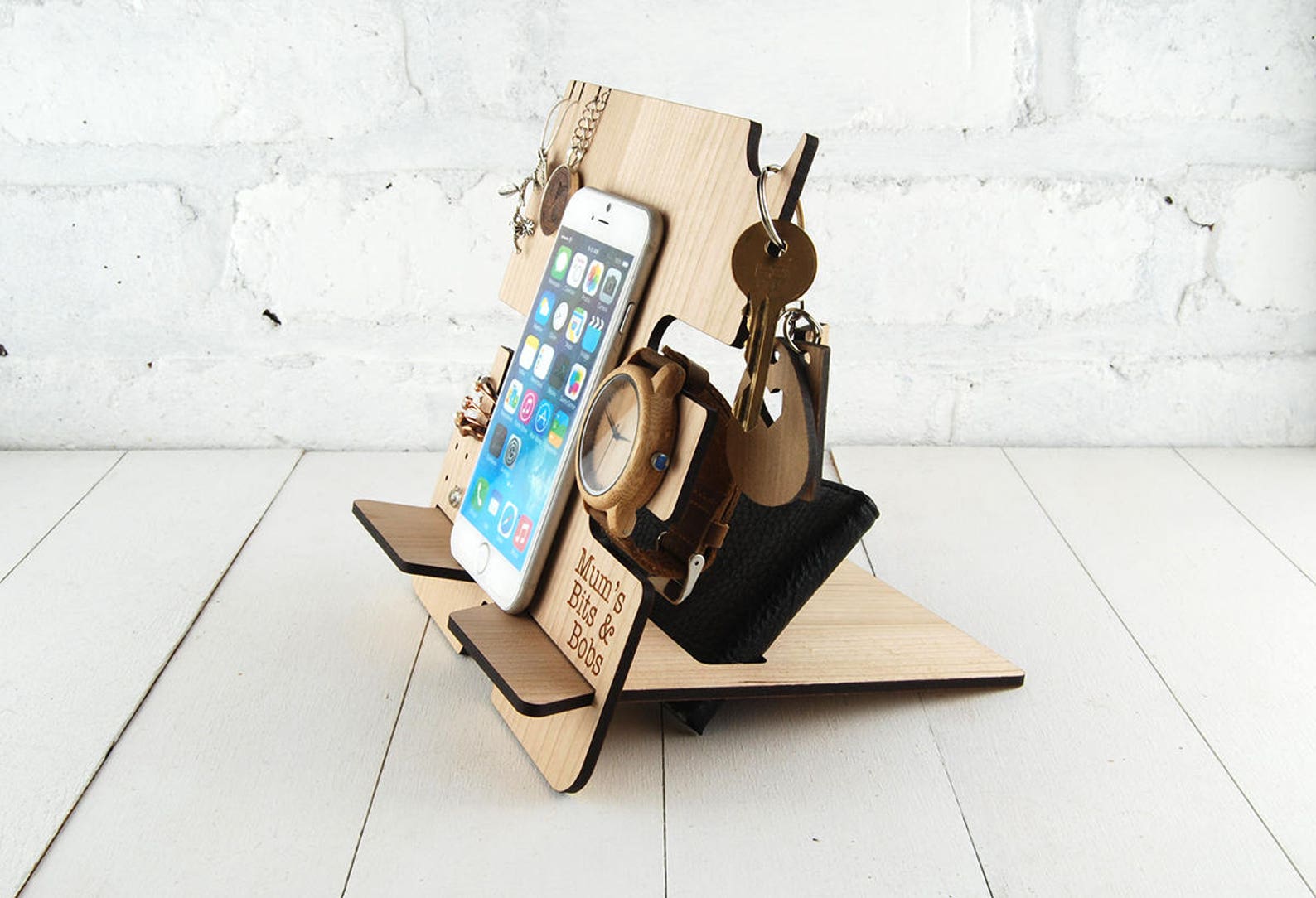 Personalised Docking Station Jewellery Stand Multi Item - Etsy