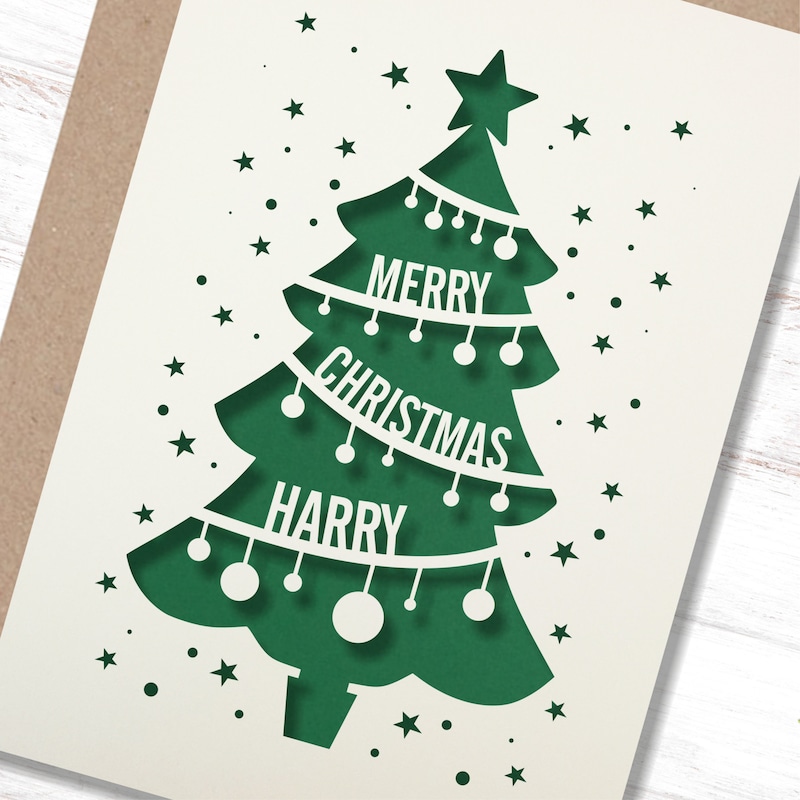 Personalized Christmas Cards - Etsy