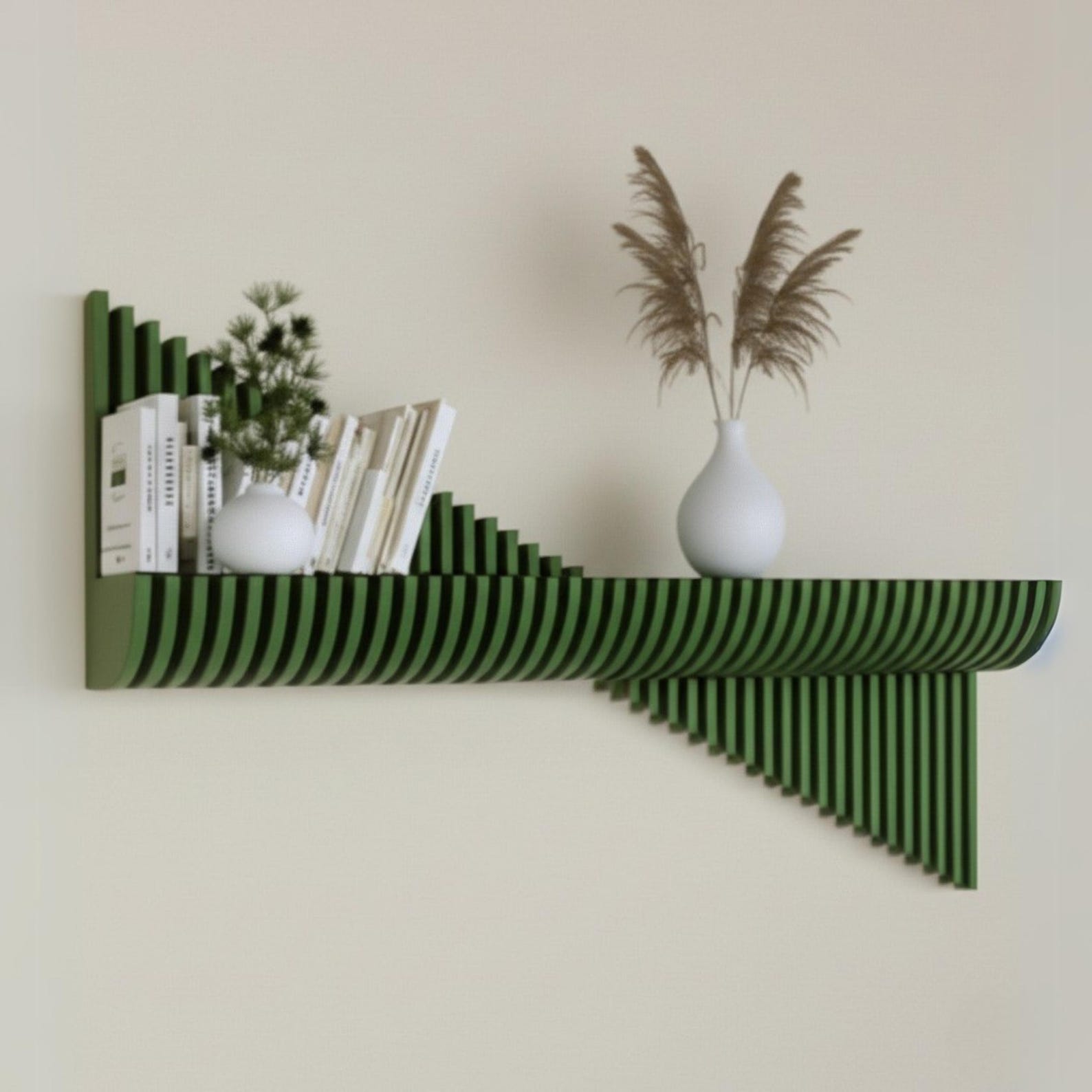 Parametric Wooden Shelves - Floating Shelf Parametric Wall Piece ...