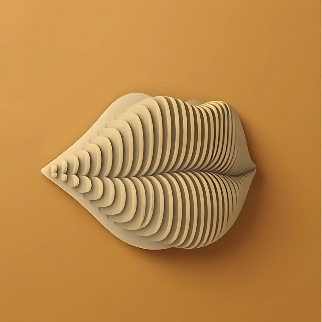 Parametric Wall Art 3D Wall Art Parametric Wall Art Cool Lıps Monika's ...