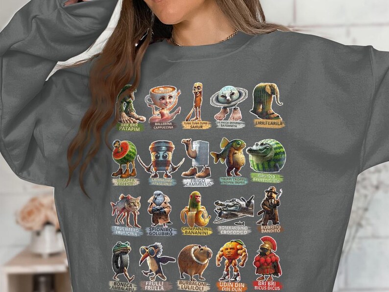 Italian Brainrot Meme PNG: Viral Clipart for Shirts (digital Download ...