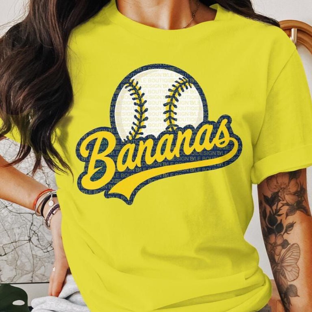 Funny Bananas PNG & SVG File, Bananas With Navy Blue Stroke ,funny ...