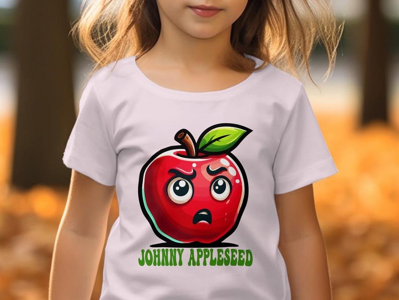 Johnny Appleseed Day Digital PNG SVG Celebrate American Folklore Apple ...